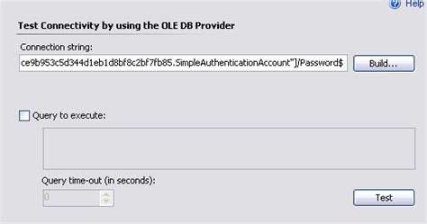 Monitor An Oracle Database With A Scom Oledb Watcher
