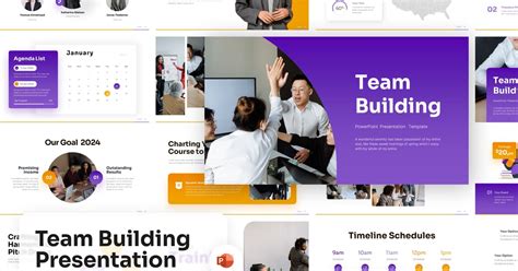 Тимбилдинг Powerpoint Шаблоны презентаций Включая команда и обработать Envato