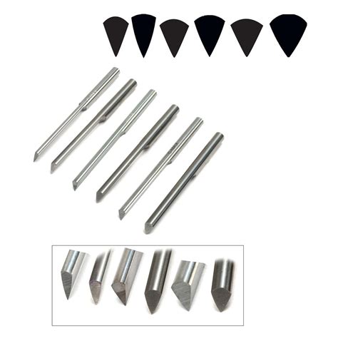 Grs C Max Carbide 1 8 Round Shank Onglette Gravers Sizes 0 — Otto Frei