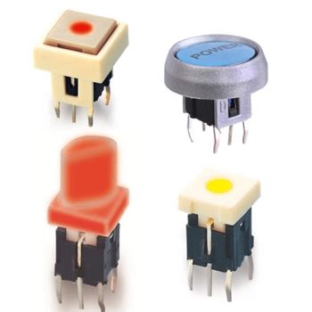 PCB Illuminated And Tact Switches RJS Electronics Ltd