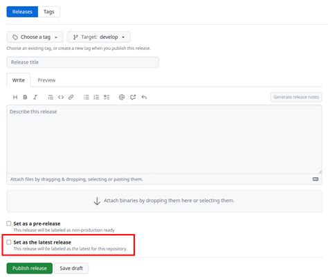 Github Actions で特定のブランチ以外から発行されたリリース・パッケージに Latest タグを自動付与させない方法