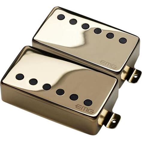 Emg Metal Works Jh James Hetfield Humbucker Signature Set Gold • Price
