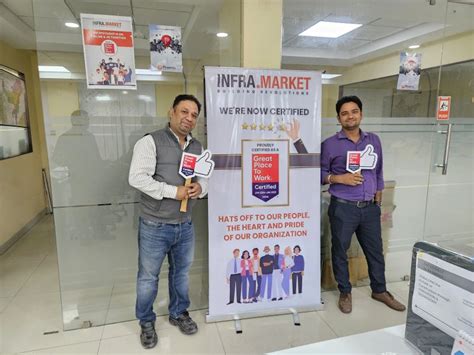 Greatplacetoworkcertified Workplaceculture Inframarket Koushik Das