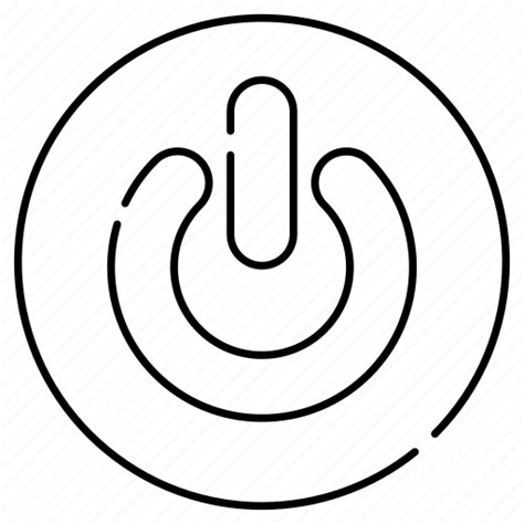 Power Button On Button Off Button Power Switch Control Button Icon Download On Iconfinder