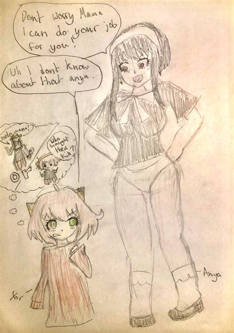 Yor And Anya Forger Body Swap By Jadespecter On Deviantart