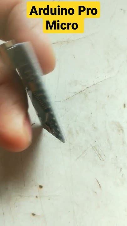 Arduino Pro Micro Arduino Arduinoproject Youtube