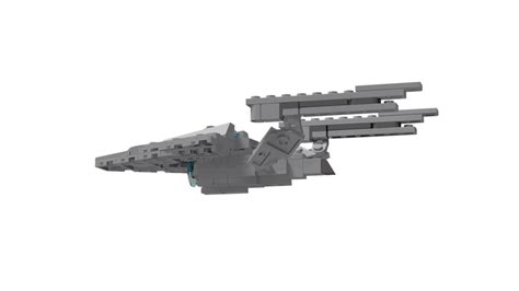 Lego Moc Aurora Class Scout Starship By Legendaj Rebrickable Build
