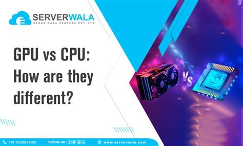 GPU Vs CPU How Are They Different Serverwala