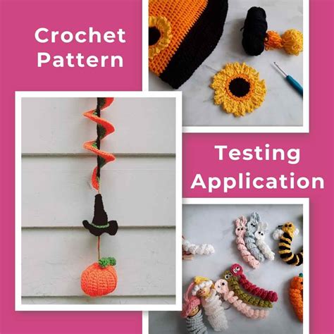 Crochet Pattern Tester Application Form Start Crochet