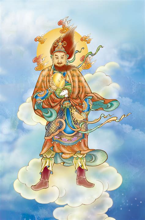 0201 高清高清佛像画作品JPG格式 东方净土 药叉十二神将05 頞尔罗大将国画超高清大图原图扫描真迹全图书画图片下载