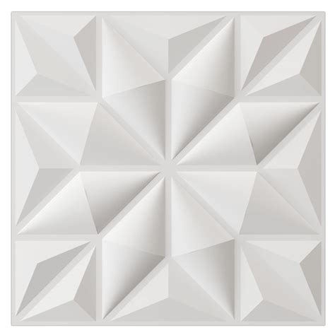 Buy Art3d Textures 3D Wall Panels For Interior Wall Decor White
