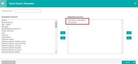 How To Export List Of Companies And Linked Contact Person S Support