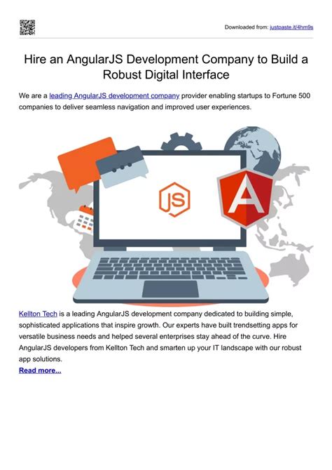 Ppt Hire An Angularjs Development Company To Build A Robust Digital Interface Powerpoint