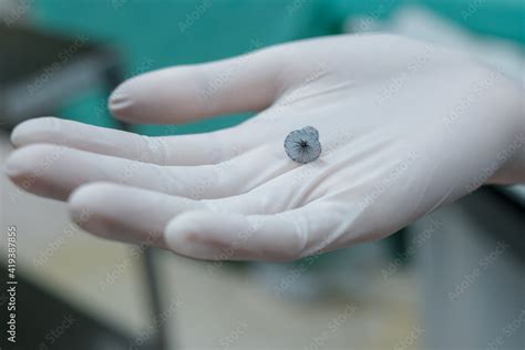 Patent Ductus Arteriosus Disease PDA Device Closure Which Is Congenital Heart Disease Stock