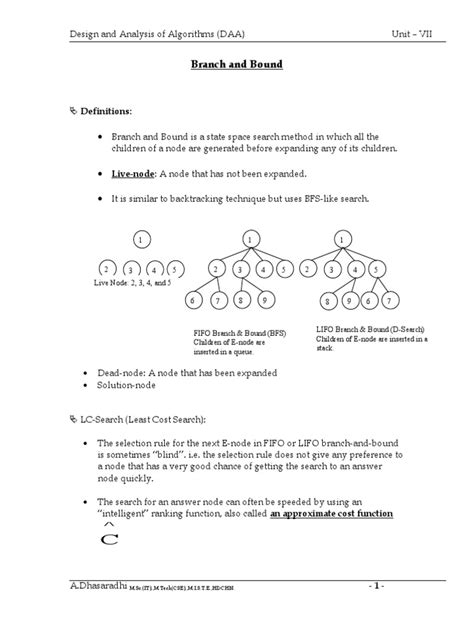 Branch And Bound Algorithm For Solving Tsp Pdf Matrix Mathematics Vertex Graph Theory