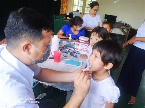 တံတားဦးမြို့ အခြေခံပညာအထက်တန်းကျောင်းတွင် သွားတိုက်နည်းစနစ်တကျမှန်ကန်ရေး အသိပညာပေးဟောပြော