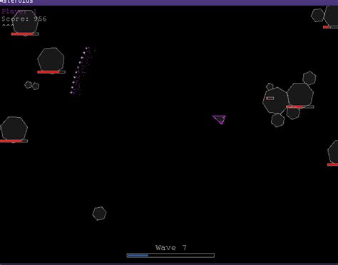 Github Fiskwastakenasteroids Asteroids Clone Written In C And Sfml