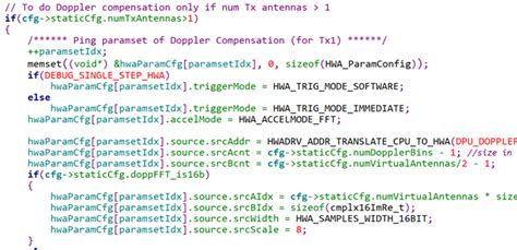 Awrl1432：doppler Compensation Question Sensors Forum Sensors Ti E2e Support Forums