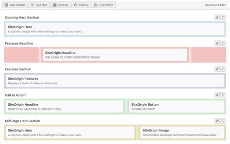 Announcing The Custom Row Colors Addon Siteorigin