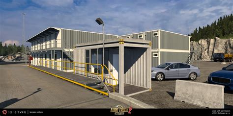 Artstation Euro Truck Simulator 2 Nordic Horizons Gatehouse