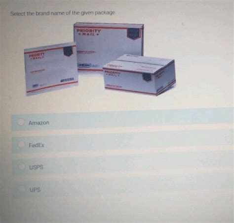 Select The Brand Name Of The Given Package StudyX