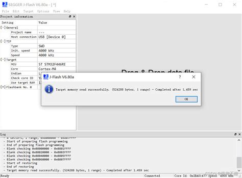 j link软件安装与固件读取教程 csdn博客