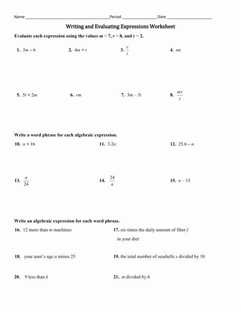 50 Evaluating Functions Worksheet Algebra 1 Chessmuseum Template Library