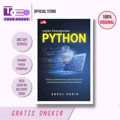 Jual Buku Logika Pemrograman Python Abdul Kadir Shopee Indonesia