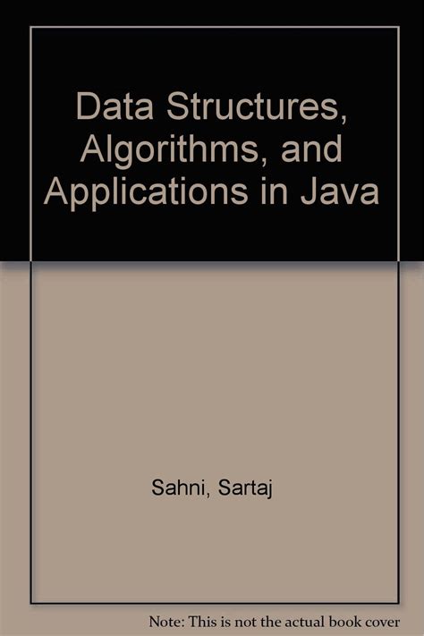 Data Structures Algorithms And Applications In Java By Sartaj Sahni Goodreads