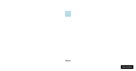Checkbox Hack Dropdown Menu Angular CSS Codesandbox