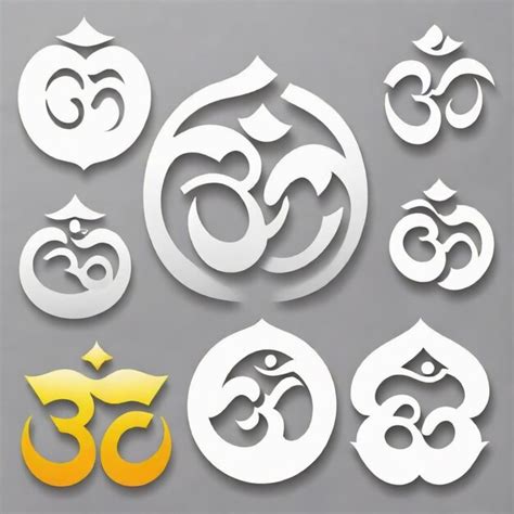 A Collection Of Symbols Including A Symbol With The Number Symbol For