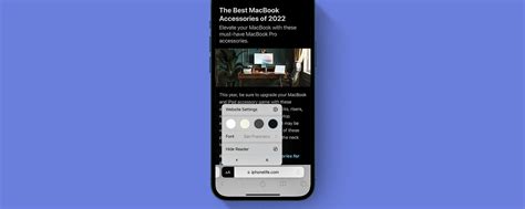How To Use Safari Reader Mode On Iphone And Ipad