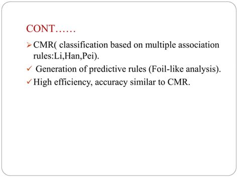 Support Vector Machine And Associative Classification Pptx Computing Technology And Computing