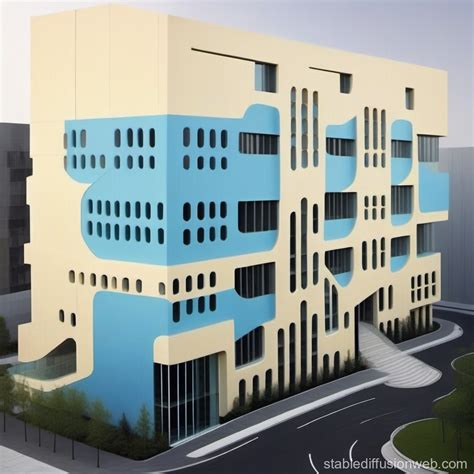 Dynamic Facade Architecture Stable Diffusion Online