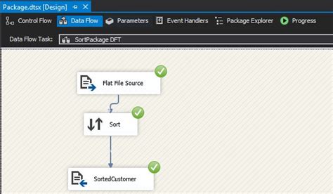 how to use sort control in ssis d365 fando solutions