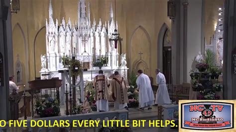 Nctv45 Catholic Mass Holy Spirit Parish St Marys 1200 Pm Friday