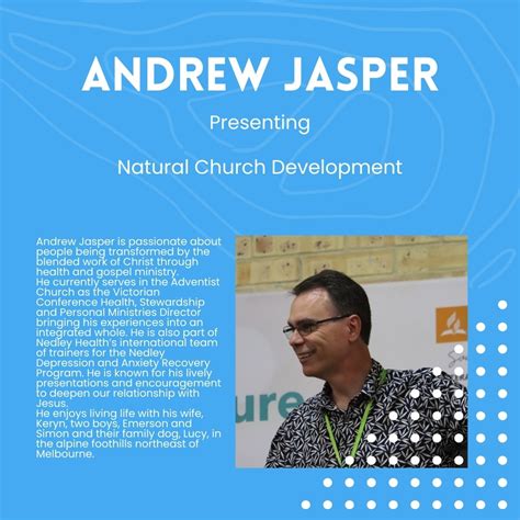 Andrew Jasper Victorian Adventist Conference