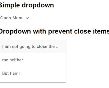 Simple Angular 4 Dropdown Component Angular Script