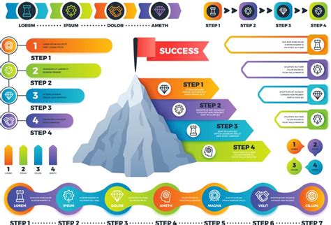 Step Vector Images Over