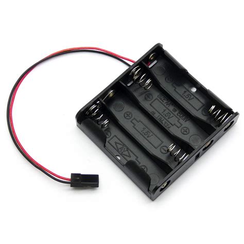 4xaa Battery Holder Case Pack Servo Plug