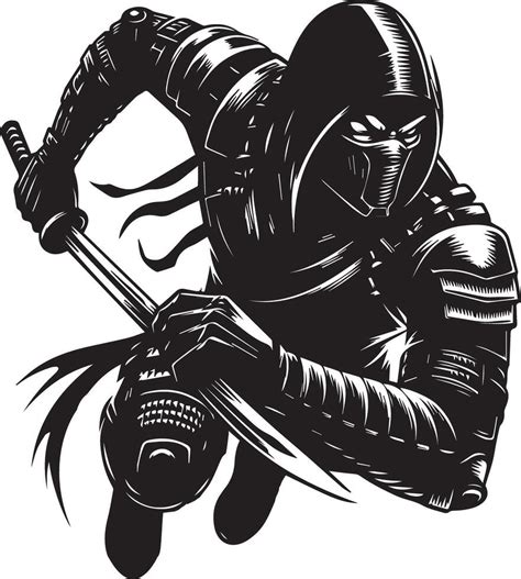 Ninja Assassin Fighter 45899123 Vector Art At Vecteezy