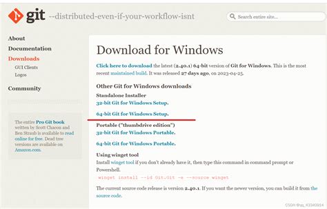 Windows 安装git实践（install Gitgit Install Windows Csdn博客