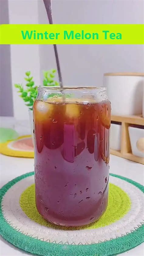 Simple Winter Melon Tea Recipe With Just 3 Ingredients Kitchen Mis Adventures
