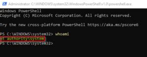 Testing Powershell Scripts As The System Account Powershell Toolbox