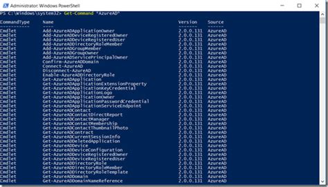 Azure Active Directory Powershell V2 Jaap Wesselius