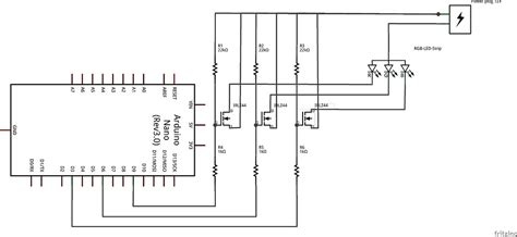 Mosfets To Drive Rgb Led Strip Leds And Multiplexing Arduino Forum