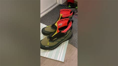 How And What Adidas Terrex Free Hiker Crdy Gore Tex Duratherm Youtube