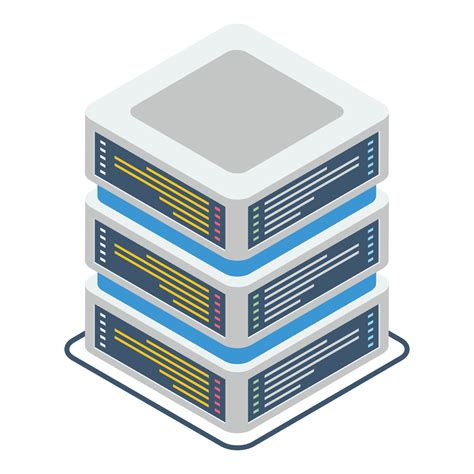Data Server Rack 2852506 Vector Art At Vecteezy