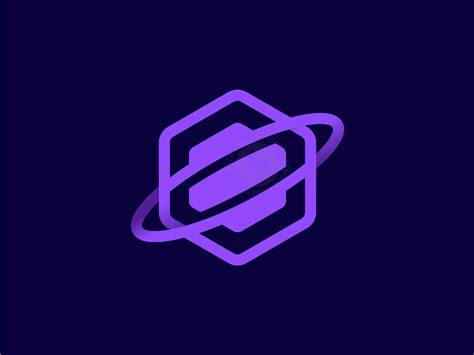 Blockchain Hexagon Logo Branition