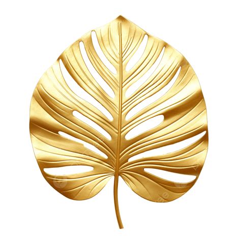 Golden Tropical Leaf Png Leaf Gold Gold Leaf PNG Transparent Image And Clipart For Free Download